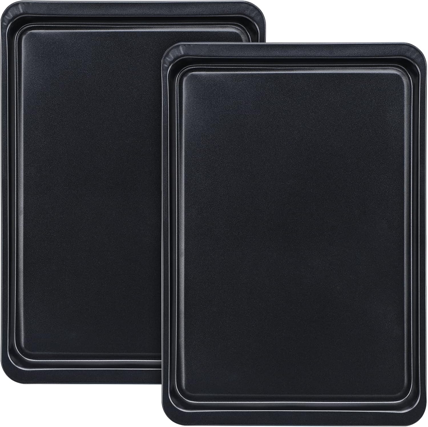Beasea Baking Sheet 10x14 Inch, 2 Pack Nonstick Carbon Steel Cookie ...