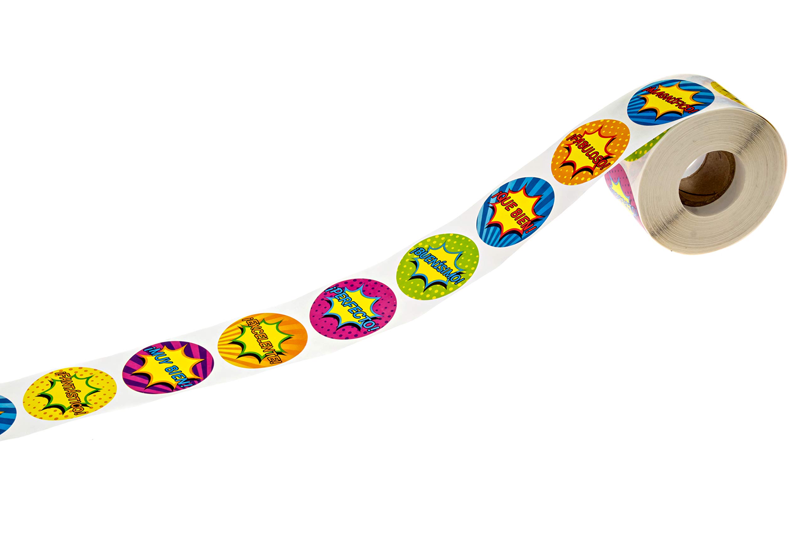 Snapklik.com : Spanish Reward Stickers / 500 Espanol Teacher Classroom ...