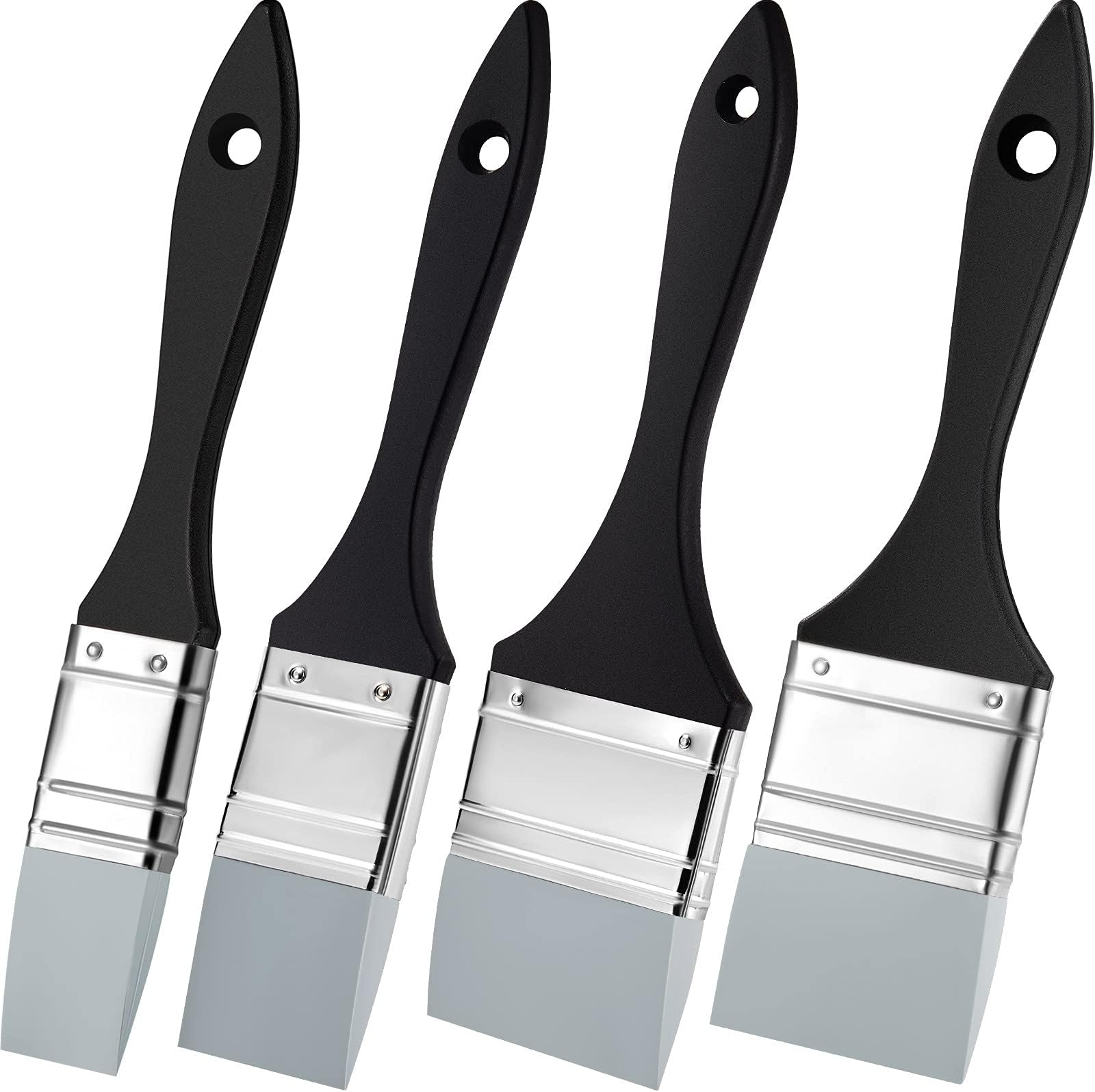 Amazon.com: 3 Pcs Silicone Epoxy Brushes Set Paint Brushes Set Reusable ...