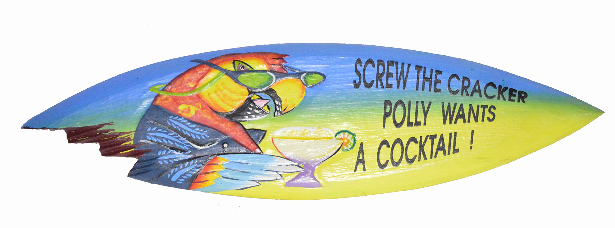 Amazon.com: Parrot Drinking Screw Cracker Polly Wants Cocktail ...