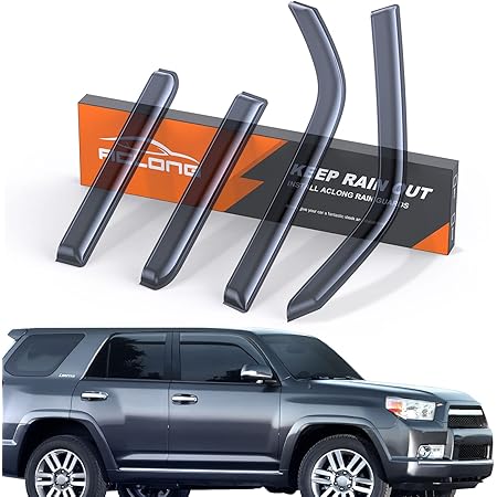 Amazon.com: in-Channel Rain Guards Compatible with 2010-2023 4Runner ...