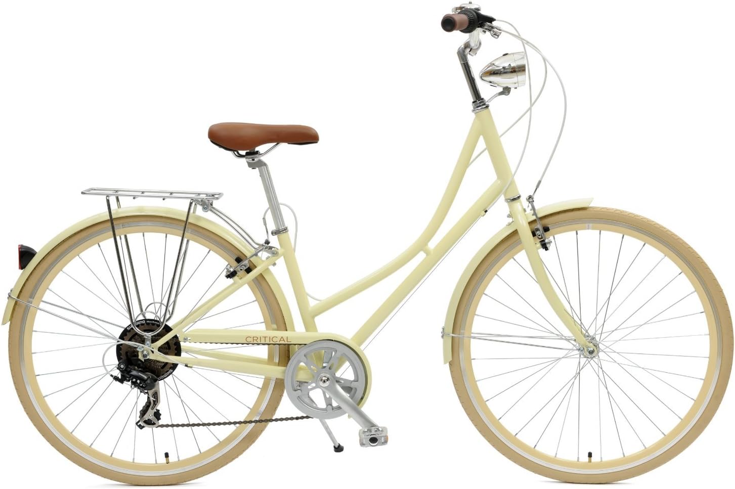 Amazon.com : Critical Cycles Dutch Style Step-Thru 7-Speed Shimano ...