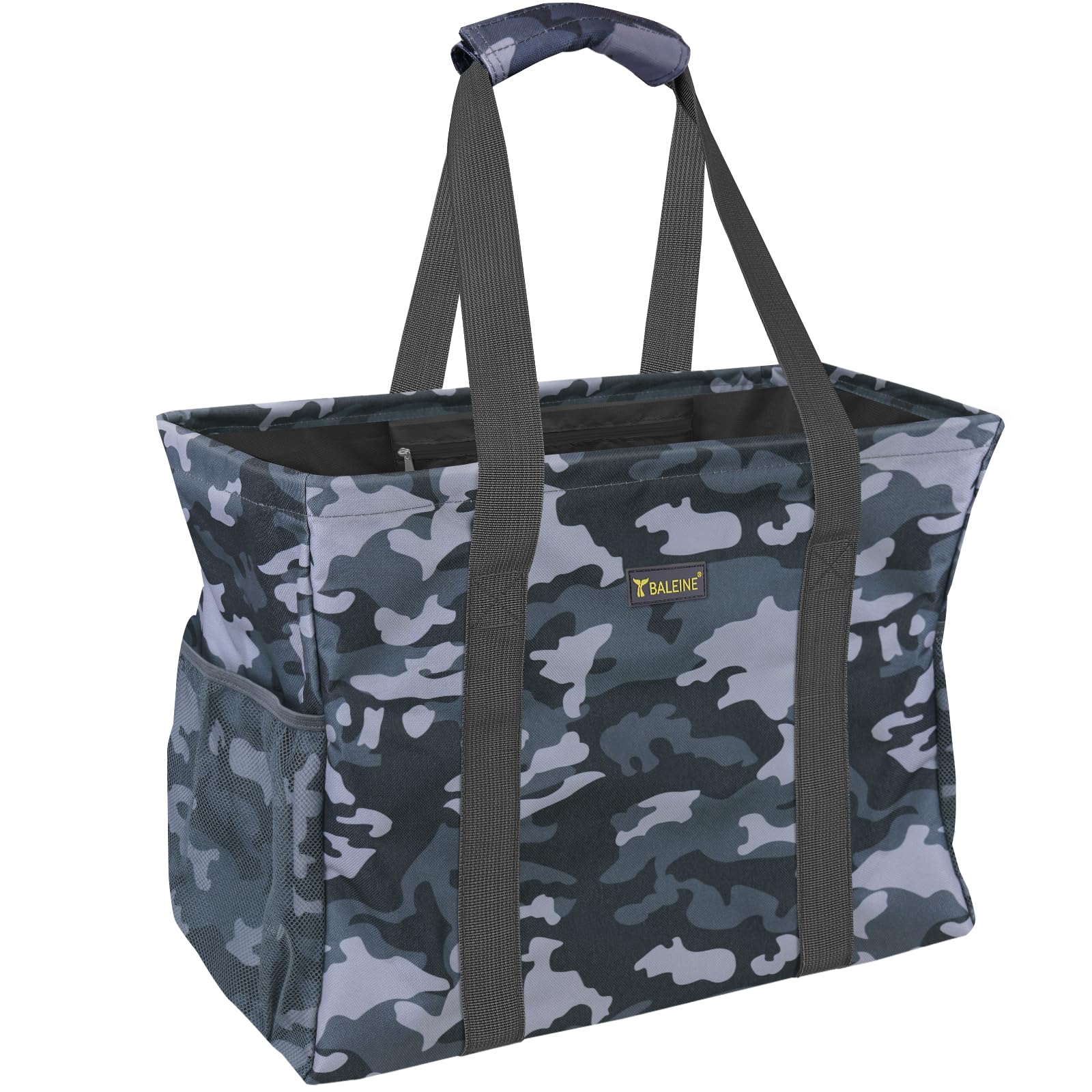 Amazon.com: BALEINE Extra Large Utility Tote Bag with Wire Frame for ...