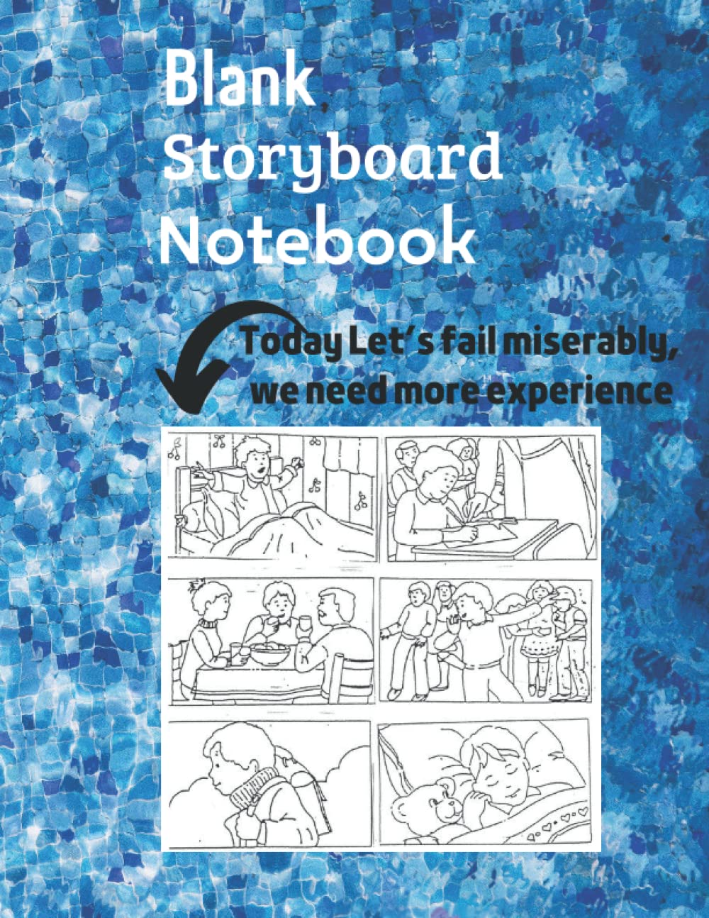 Buy Cute simple Blank Storyboard for kids: 6 Storyboard Frames to a ...