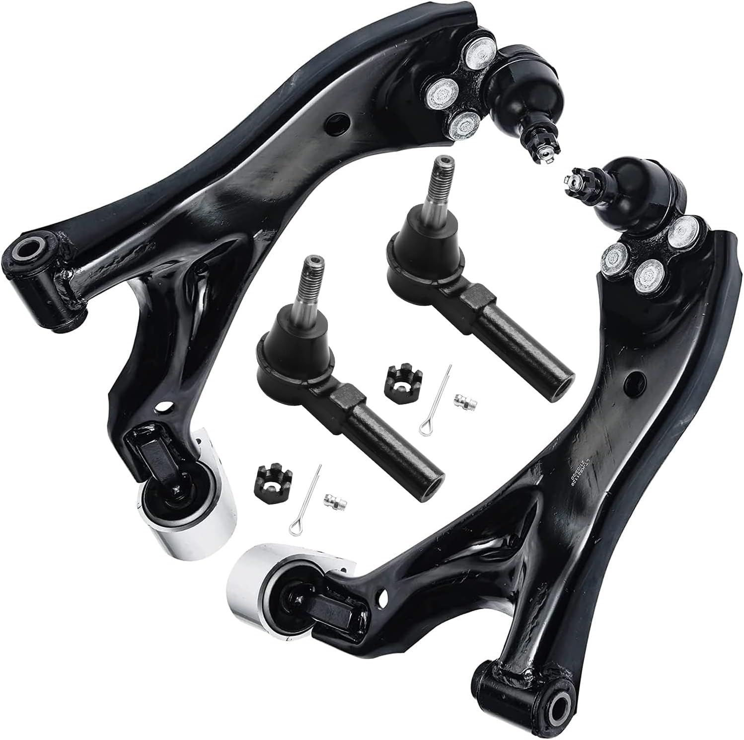Amazon.com: Detroit Axle - 4pc Front End Kit for 2005-2009 Chevy Equinox 2006-2009 Pontiac ...