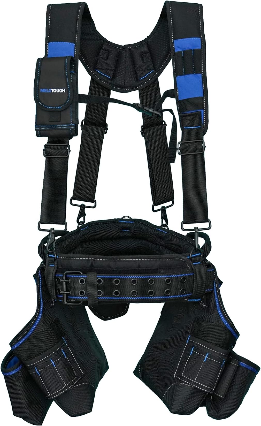 Amazon.com: Dickies 4-Piece Carpenter's Rig, Padded Tool Belt ...