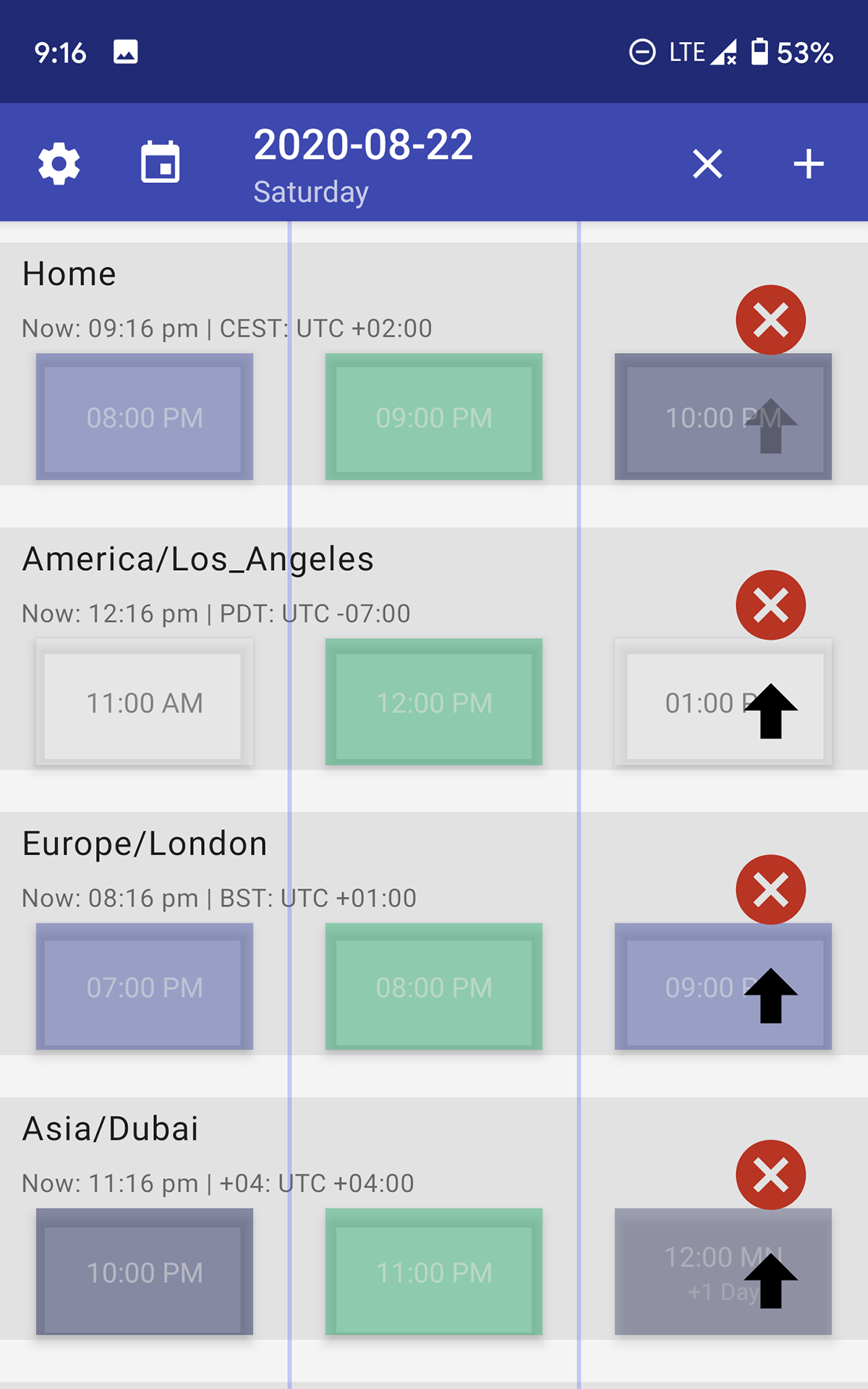 TimeZone Carousel - App on Amazon Appstore