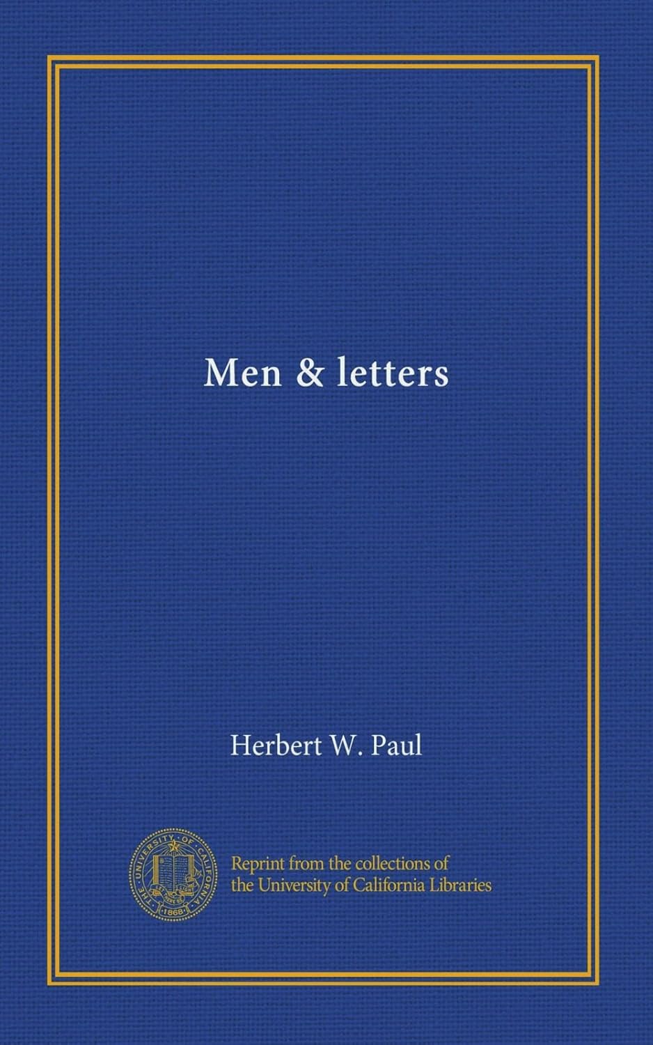 Men & letters : Amazon.in: Books