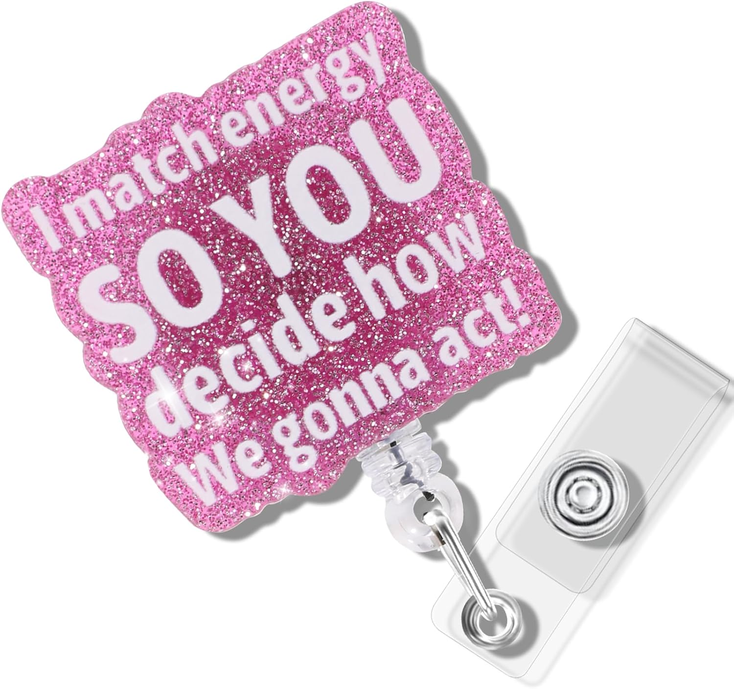 Amazon.com : Namifin Retractable Badge Holder Retractable Badge Reels ...