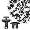 Amazon.com: Lantee 50 Pcs Front Air Deflector Retainers Clips Fit for ...