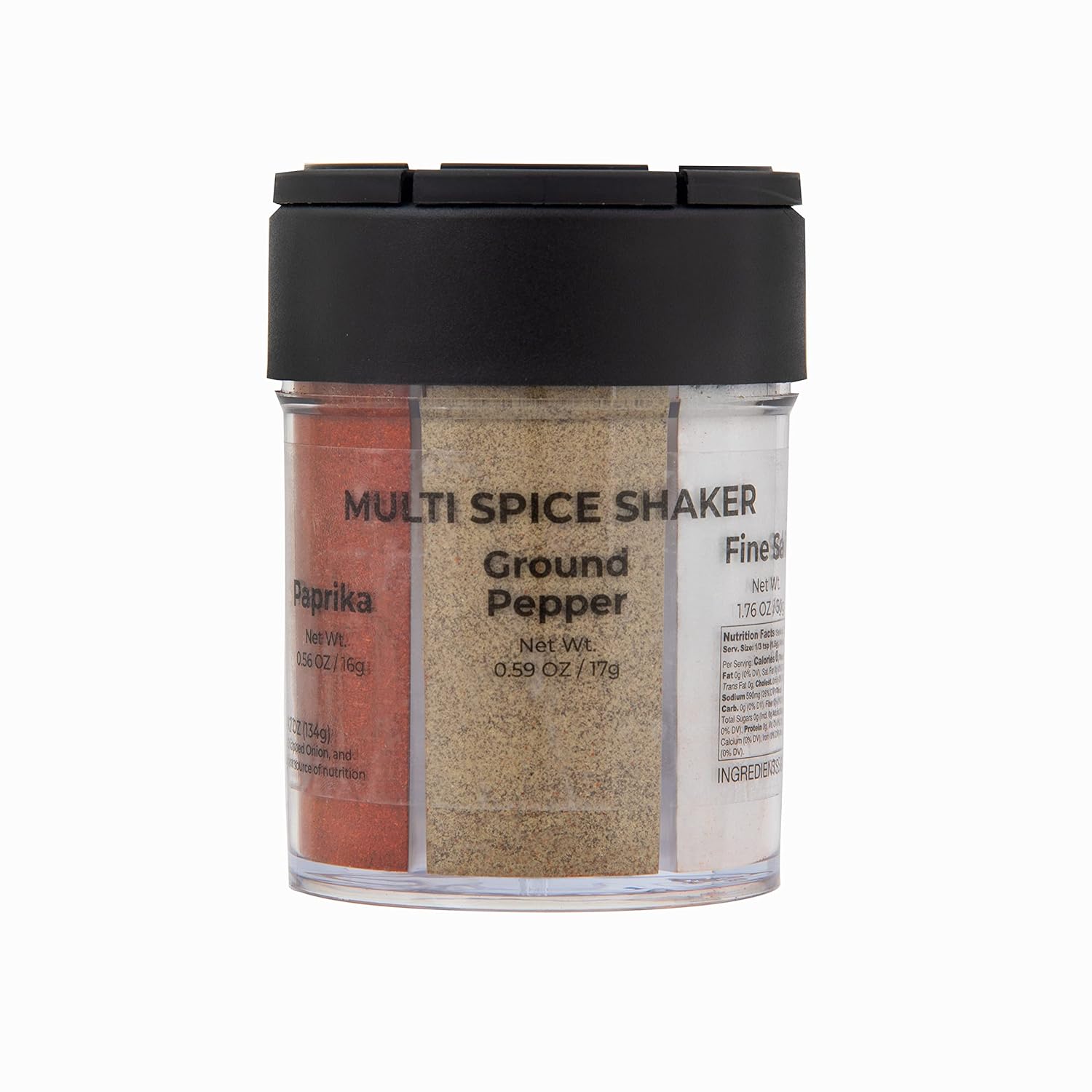 Amazon.com: Kamenstein Round Multi Spice Container, Filled with Spices ...