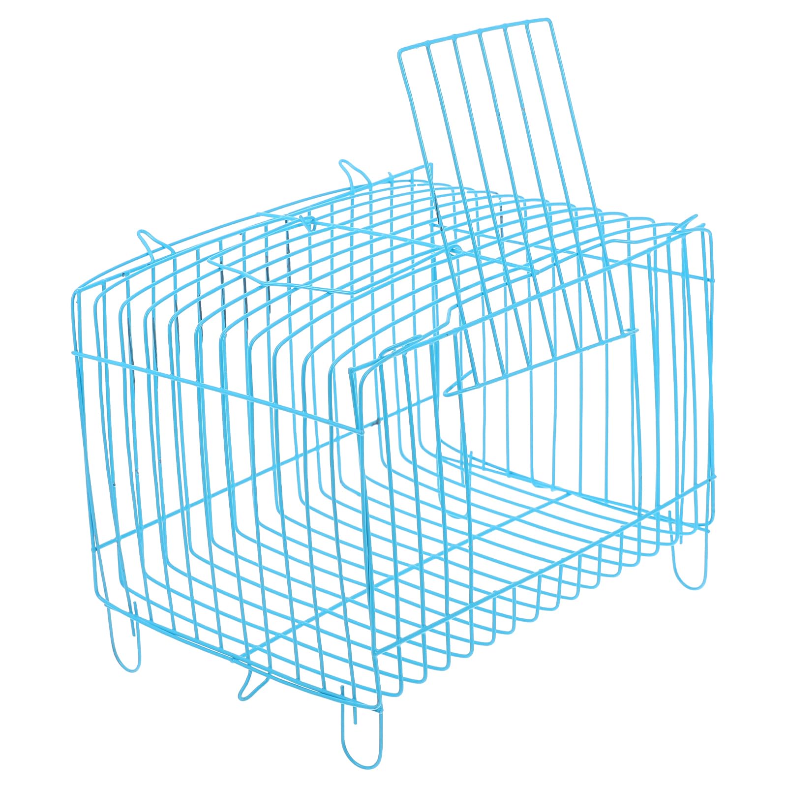 Amazon.com : Kisangel Metal Bird Travel Cage Small Bird Cage Portable ...