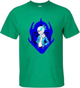 Amazon.com: Men's Undertale Megalovania Cotton T-Shirt green XL ...