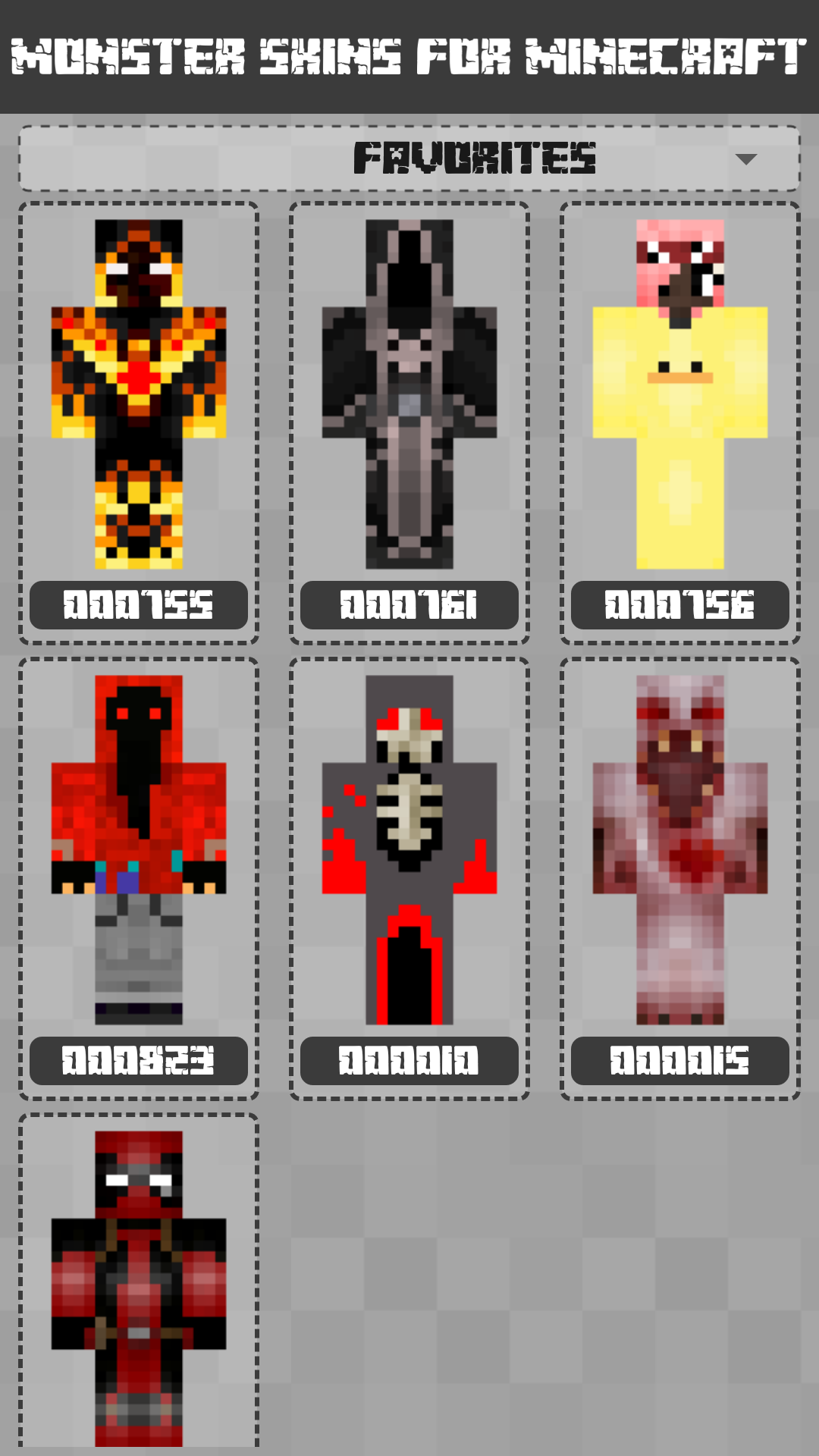 Monster Skins for Minecraft PE - Browse hundreds of the best monster ...