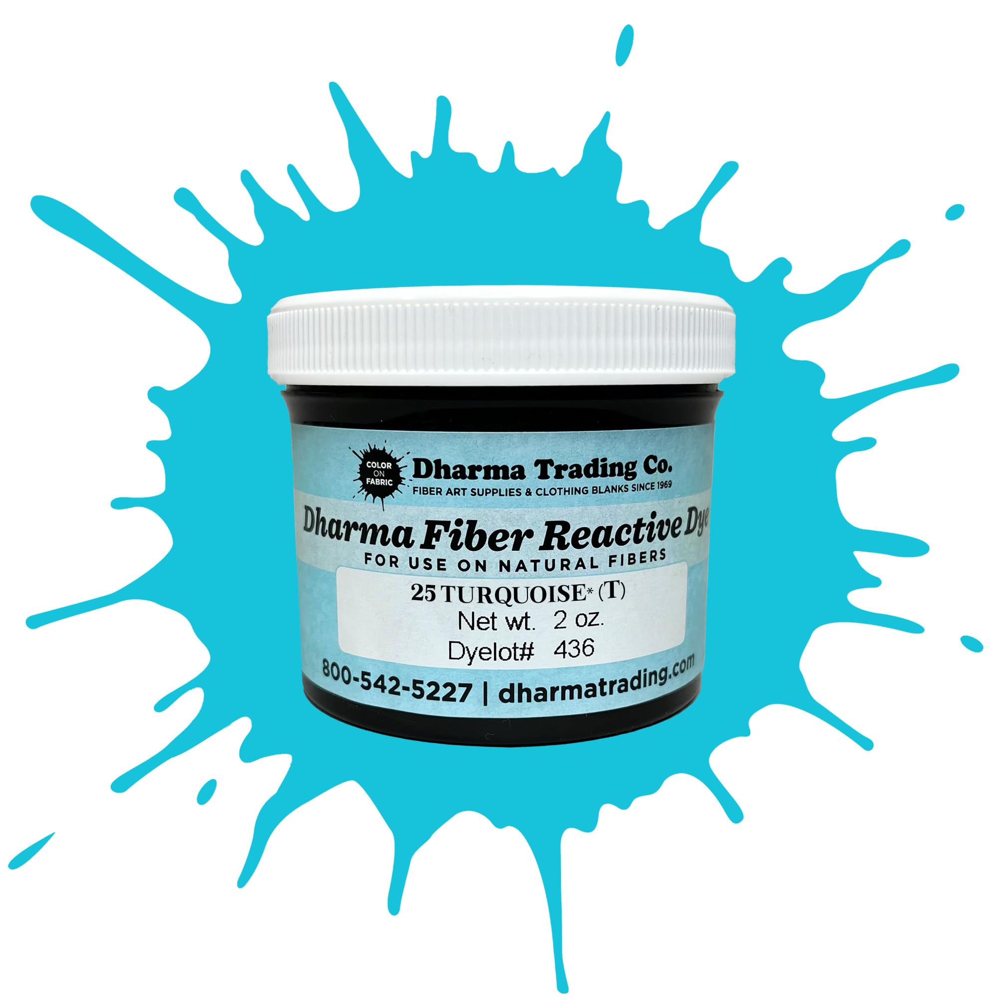 Amazon.com: Dharma Fiber Reactive Procion Dye - The #1 Dye for Tie-Dye ...