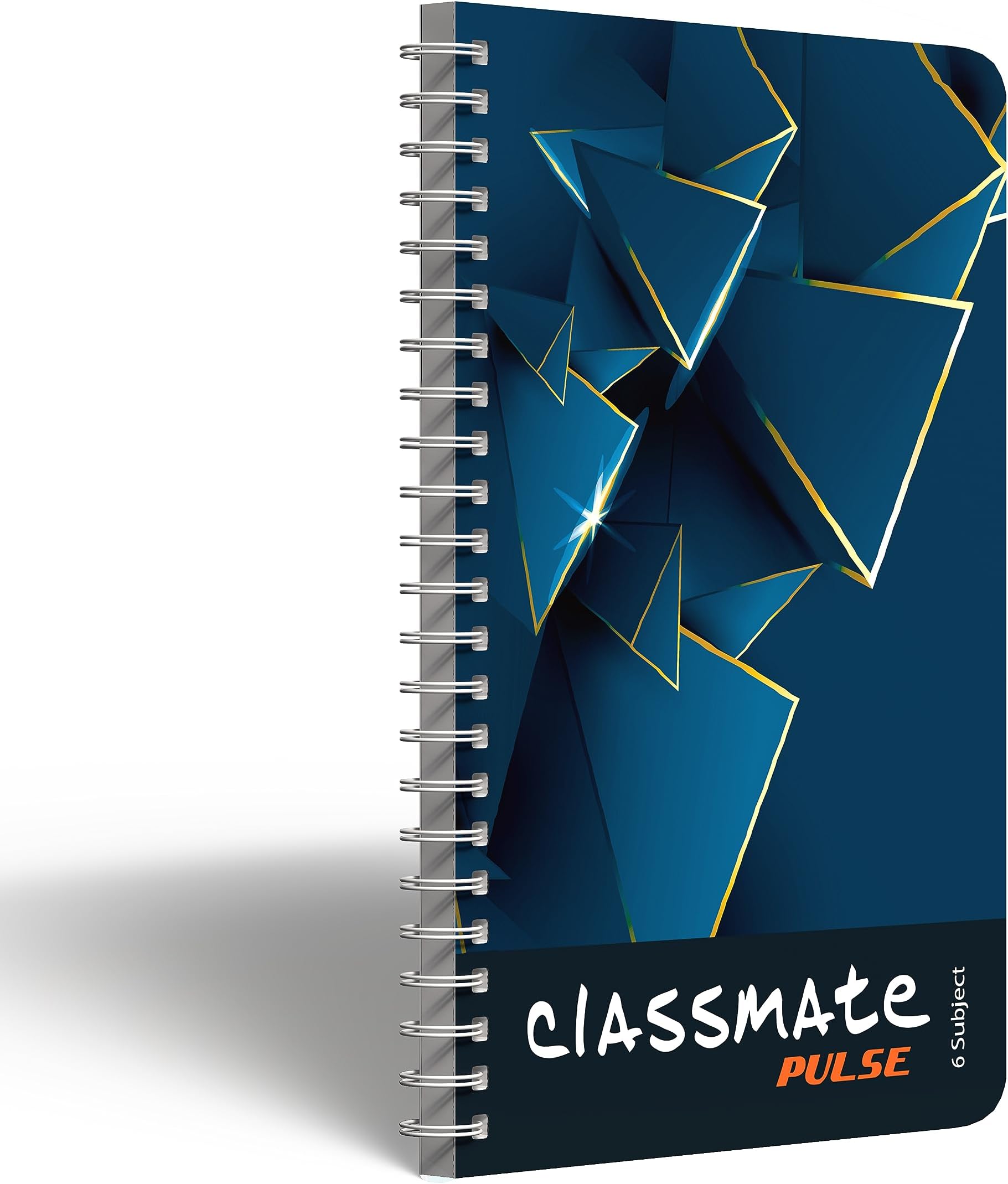Classmate Pulse 6 Subject Spiral Notebook - Pack of 1 | Single Line ...