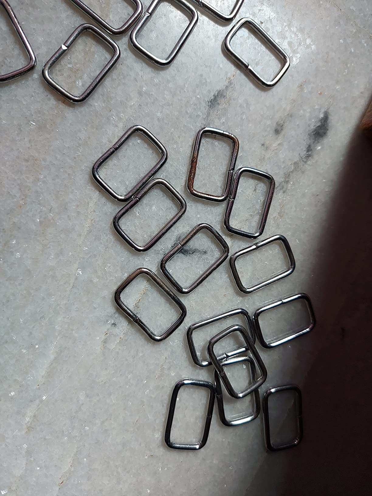 Risan Rectangle Bag Purse Snap Hook Metal Loop Rings Webbing Belts ...