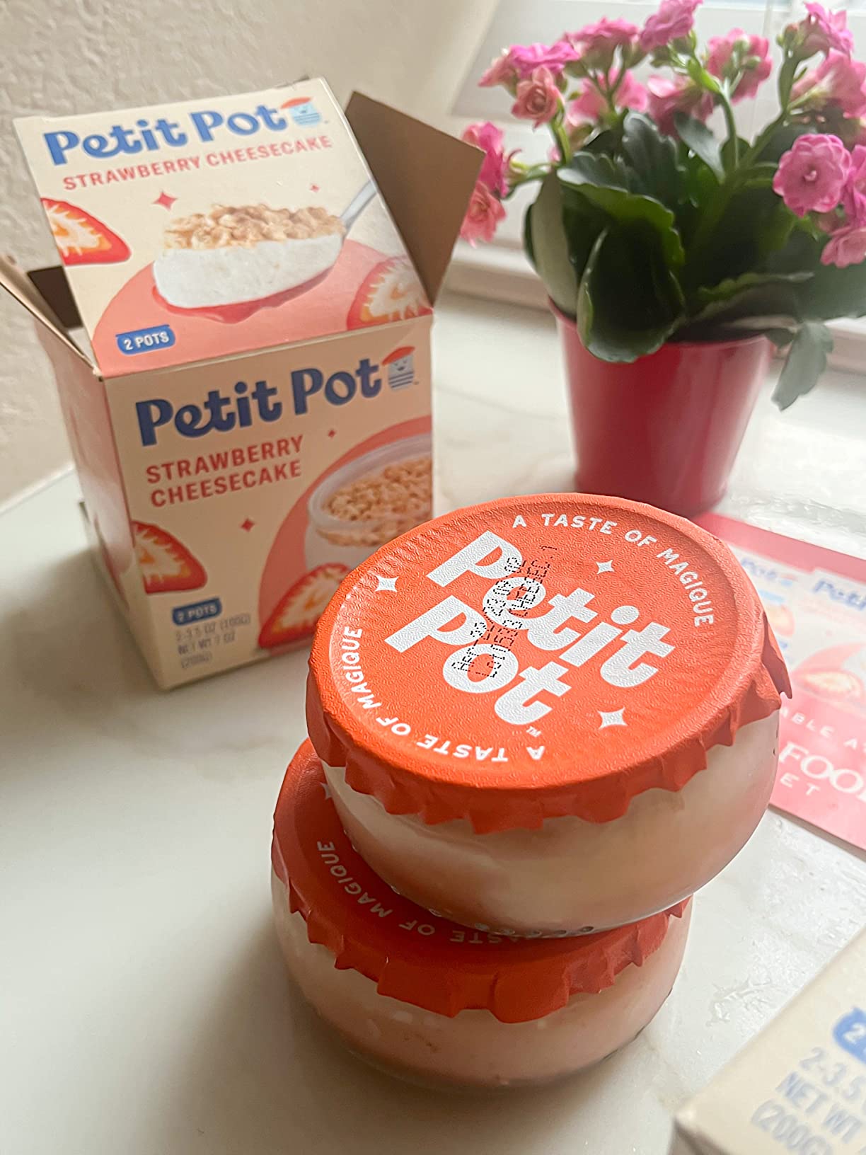 Amazon.com: Petit Pot - French Dessert - Strawberry Cheesecake - 2, 3 ...