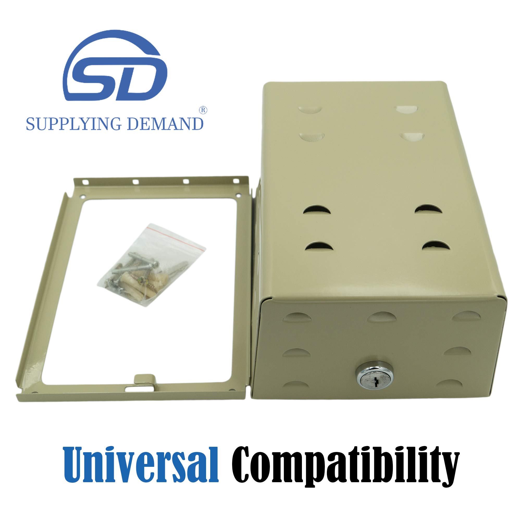 Metal Thermostat Covers With Lock