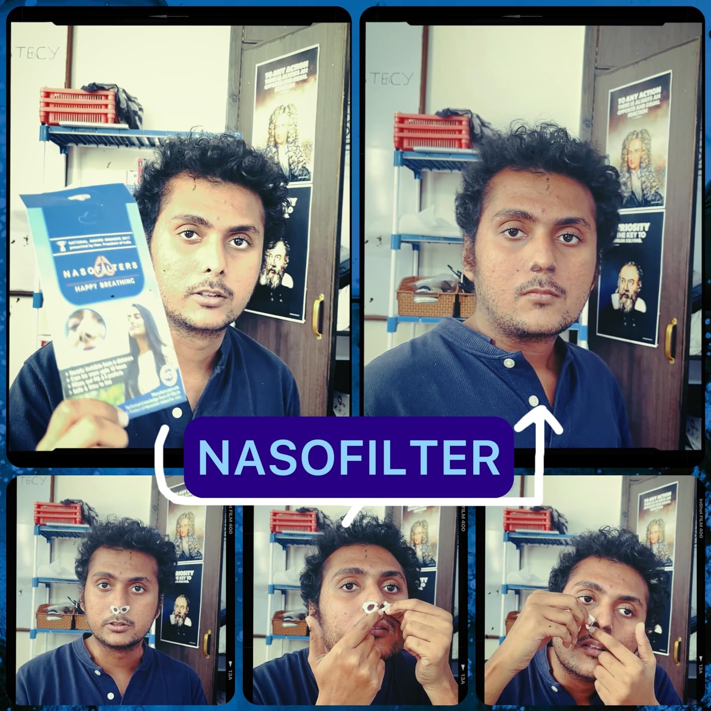 NANOCLEAN GLOBAL PVT. LTD Nasofilter with Nanofiber Technology up to 12 ...