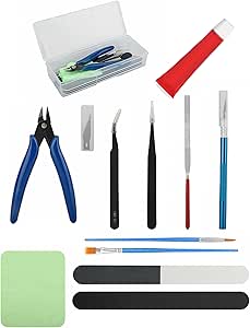 Amazon.com: Hobbylinc 11 PCS Plastic Model Tool Set for Car Airplane ...