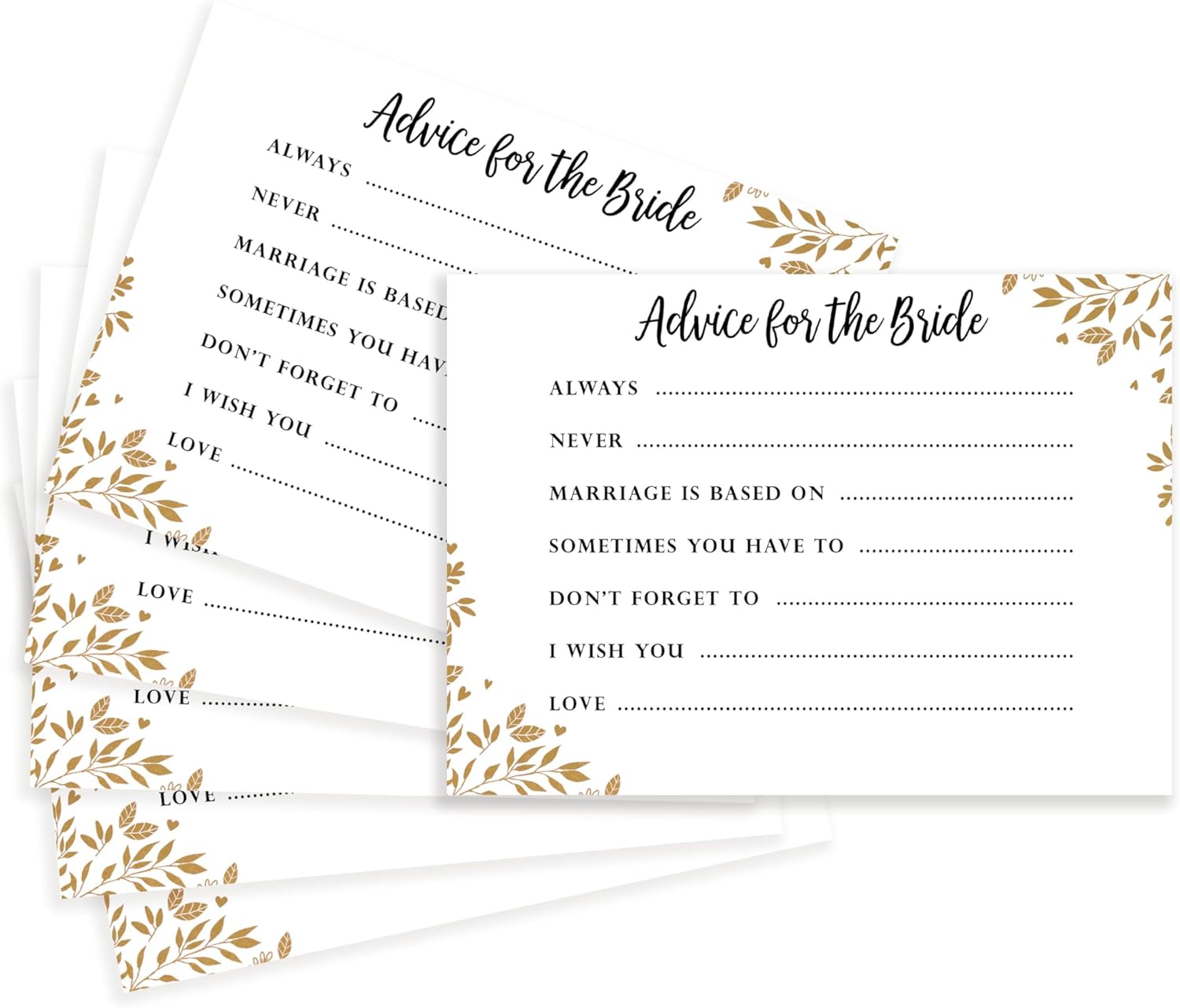 Manta Makes Hen Party Accessories, Advice for The Bride Cards, Hen do ...