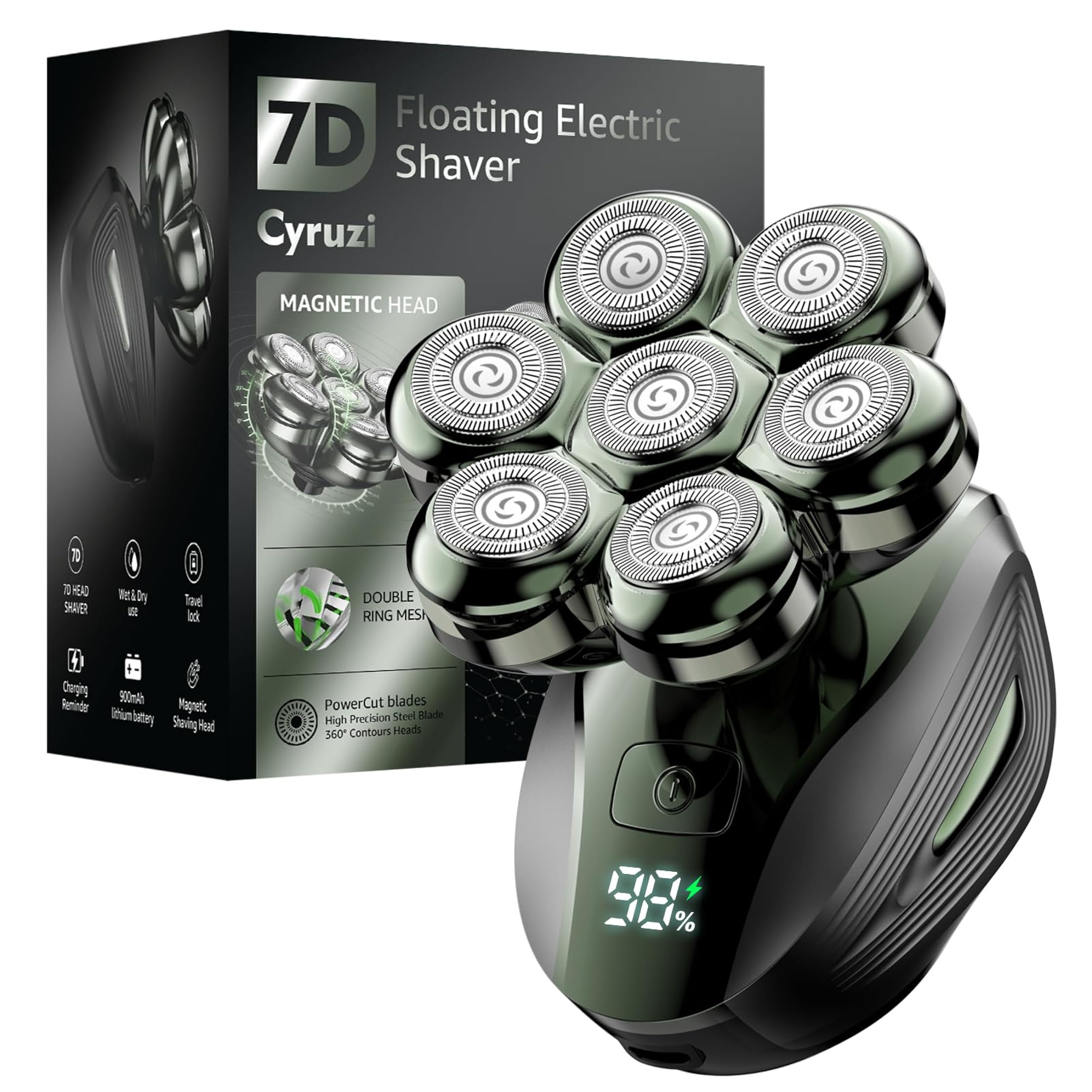 Snapklik.com : Head Shavers For Bald Men: Upgraded Detachable Head ...