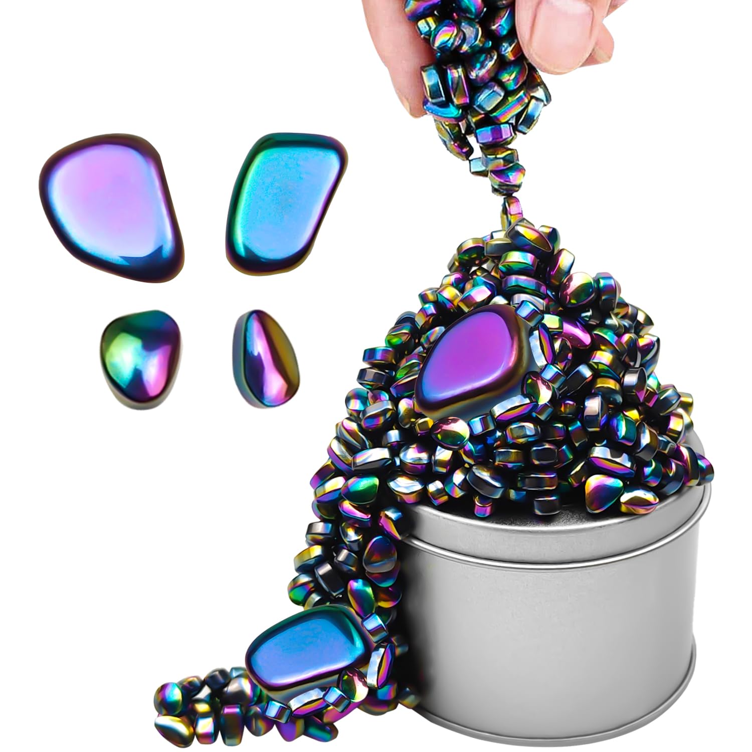 Amazon.com: Aurldpio Ferrite Putty,Colorful Over 550 Weak Magnetic ...