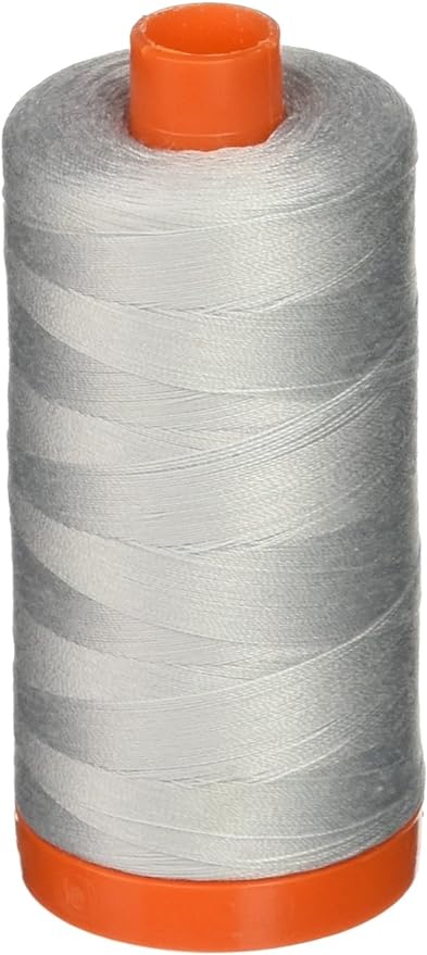 Amazon.com: Aurifil A1050-2600 Mako Cotton Thread Solid 50WT 1422Yds Dove