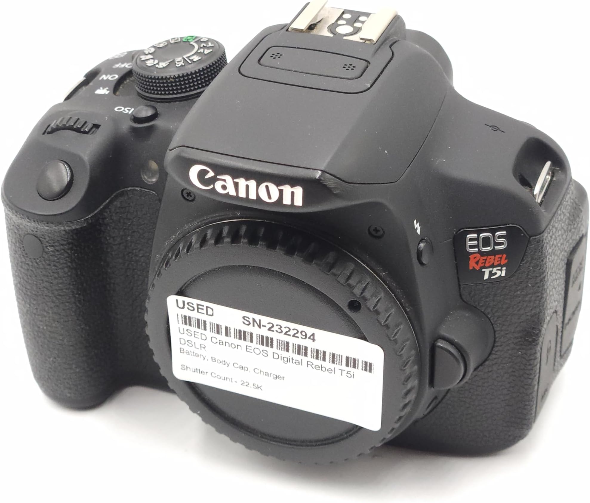 Amazon.com : Used Canon EOS Rebel T5i DSLR Body W/Sigma 70-300mm F4-5.6 ...