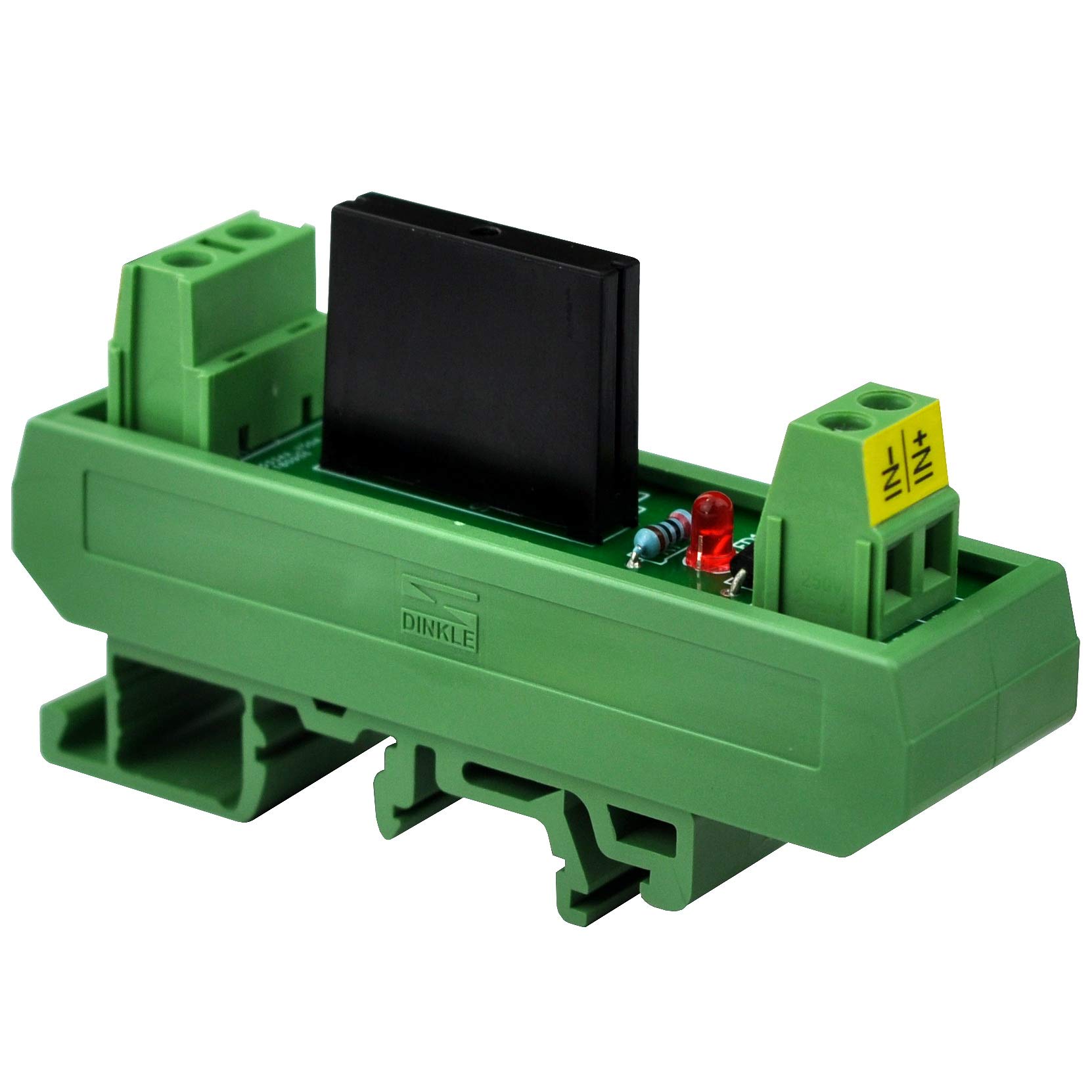 Snapklik.com : Electronics-Salon DC 24V Slim DIN Rail Mount 2Amp AC ...