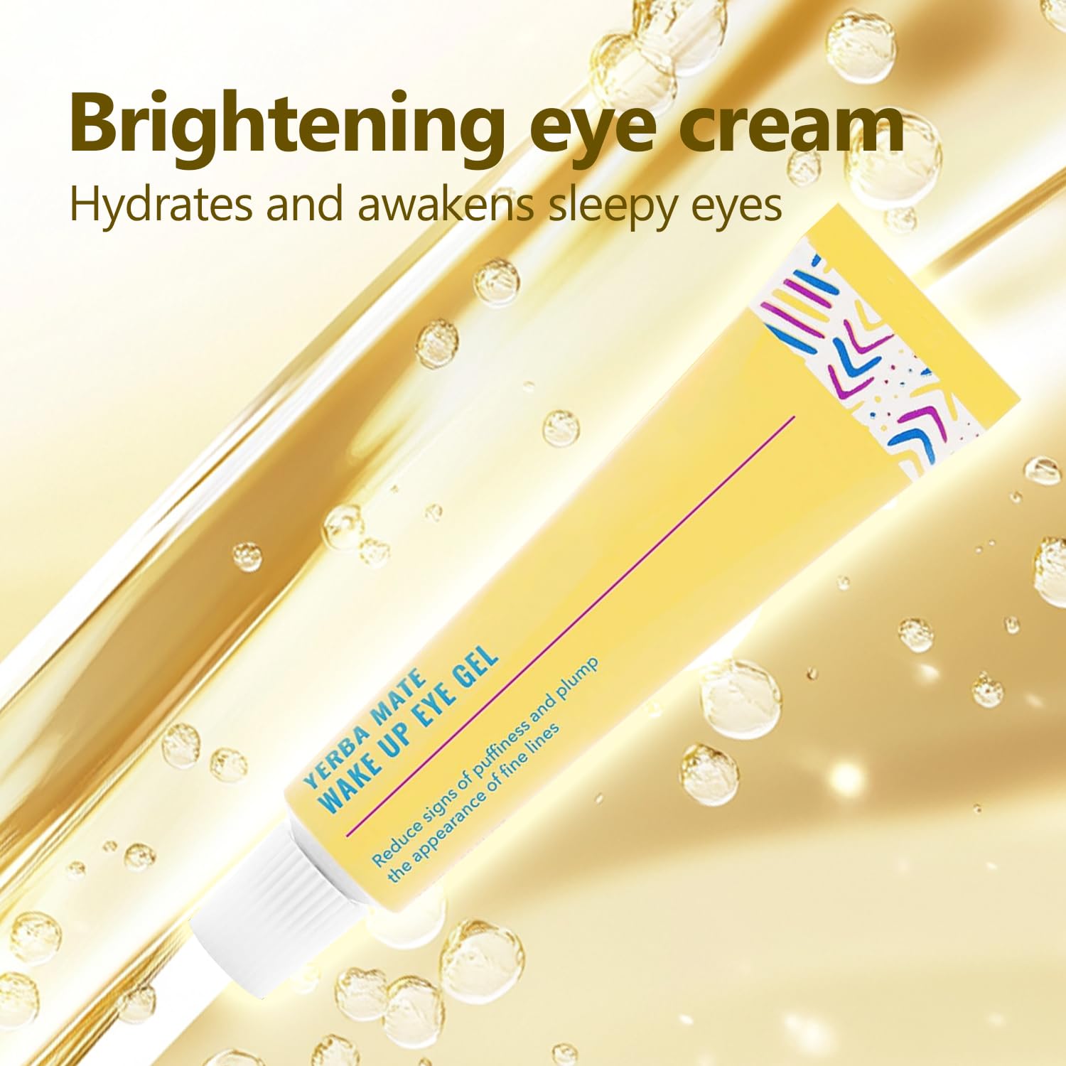 Snapklik.com : Wake Up Eye Gel,Brightening Caffeine Eye Cream For Dark ...