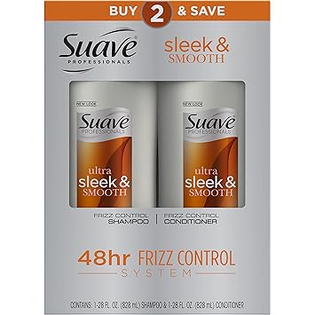 Amazon.com : Suave Professionals Shampoo and Conditioner for Frizz ...