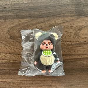 Amazon.com: Monchhichi Mascot Keychain 3 Tanutanu Gacha Capsule Toy ...