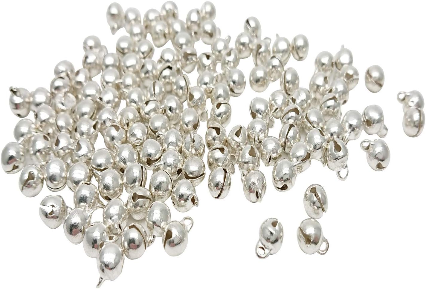 Amazon.com: 1/4-Inch Jingle Bell/Small Bell/Mini Bell DIY Bracelet ...