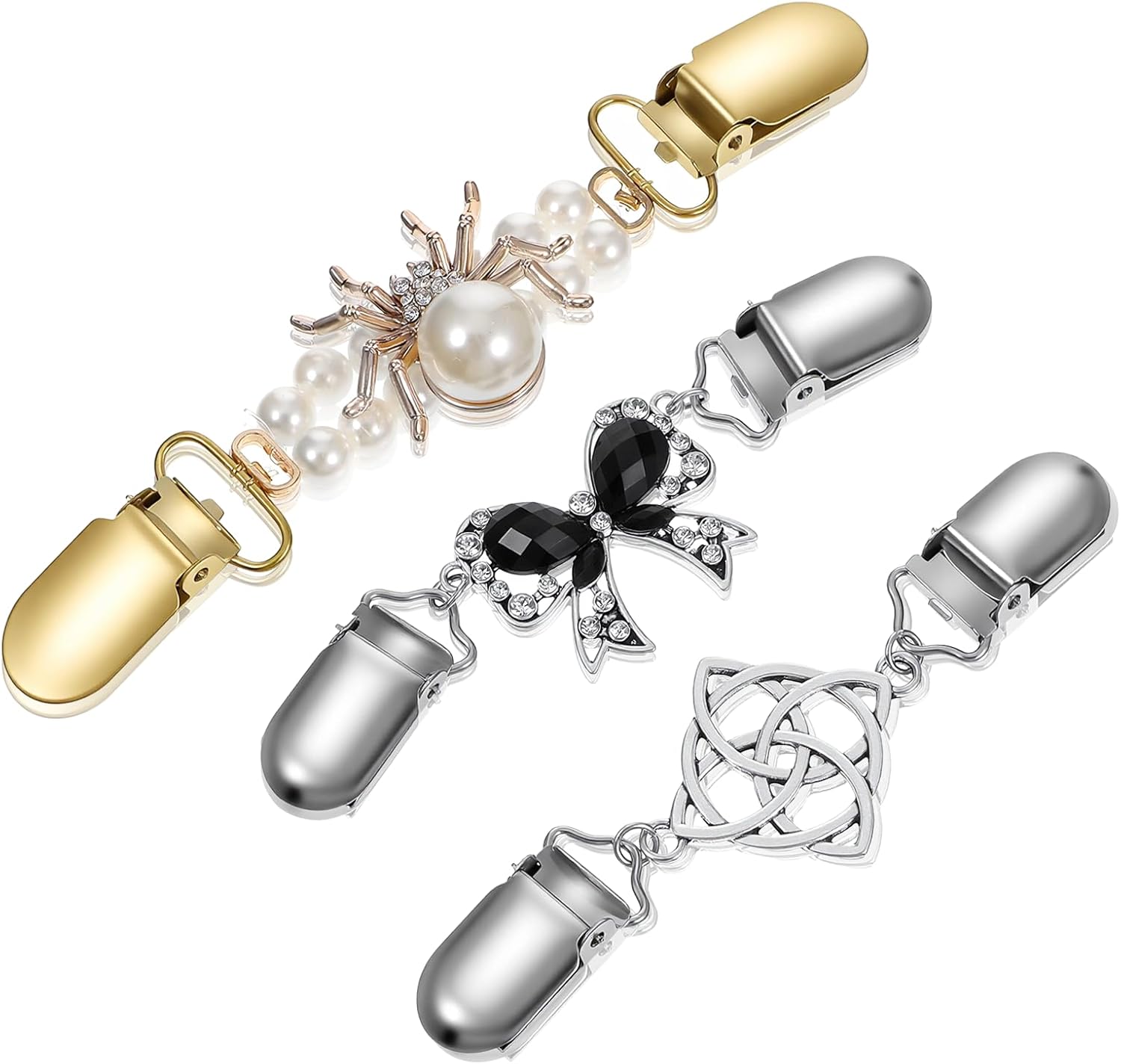 Amazon.com: LXUEJIE 3 Pcs Cinch Clips for Women Clothing, Dress Clip ...