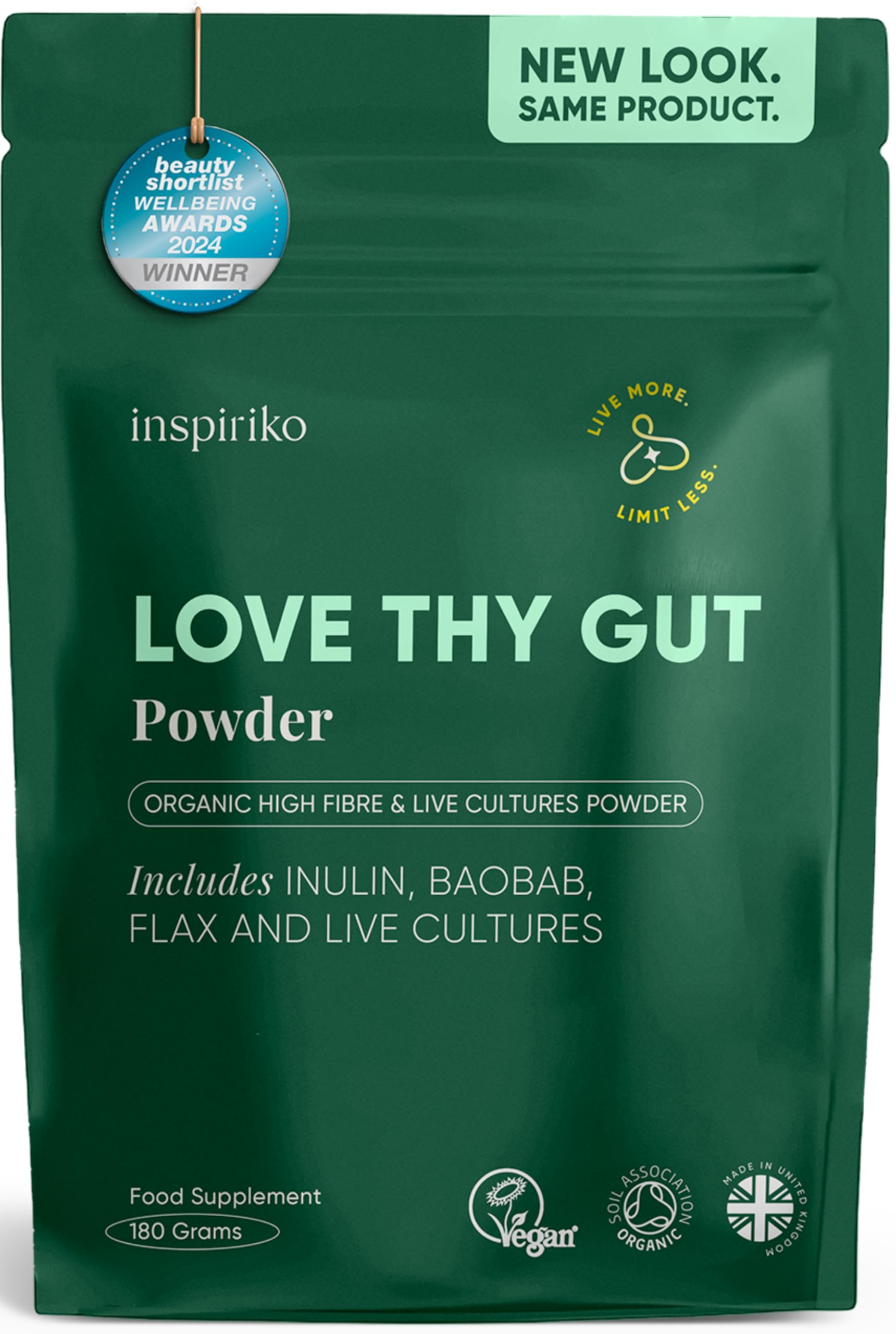 Organic 7-in-1 Prebiotics for Gut Health - Award Winning Gut Health ...