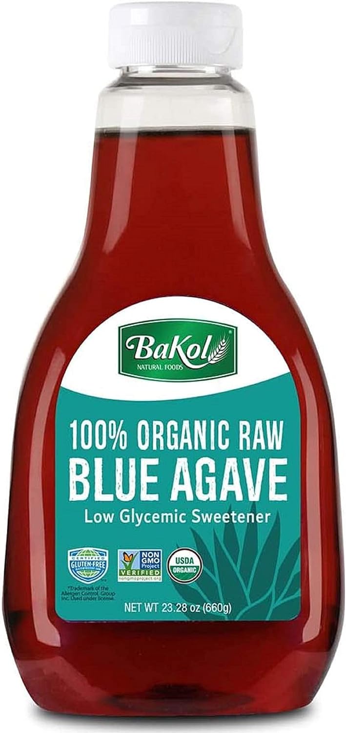 Amazon.com: Bakol Organic Raw Blue Agave Nectar - All Natural, Low ...