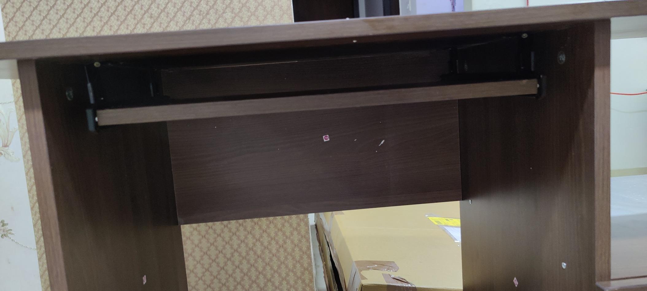 DELITE KOM Wonder Engineered Wood Laminate with Space for Keyboard Tray ...