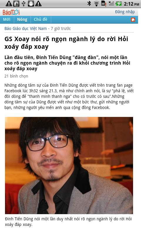 Bao Moi Newspaper - App on Amazon Appstore