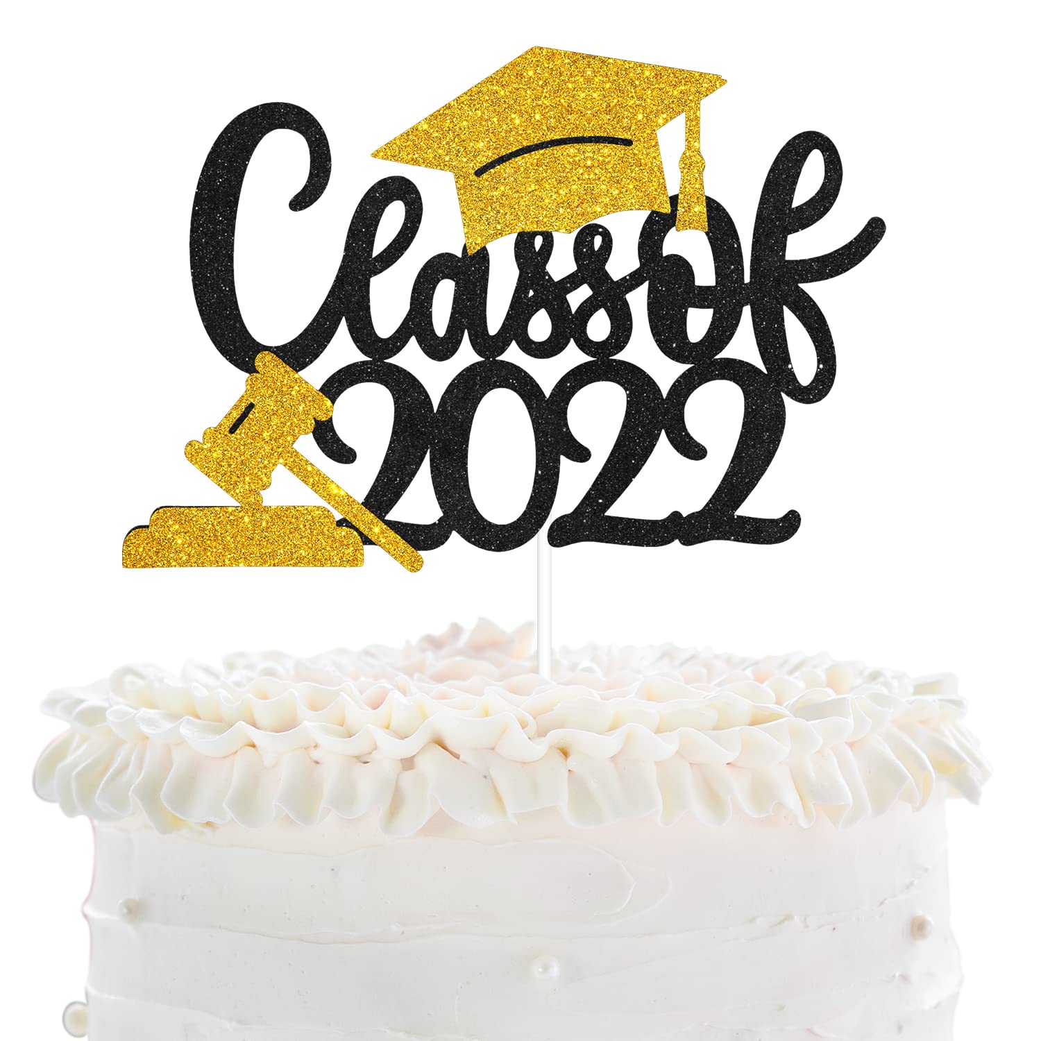 Class Of 2022 Lawyer Graduation Cake Topper Grad 2022 Black ...