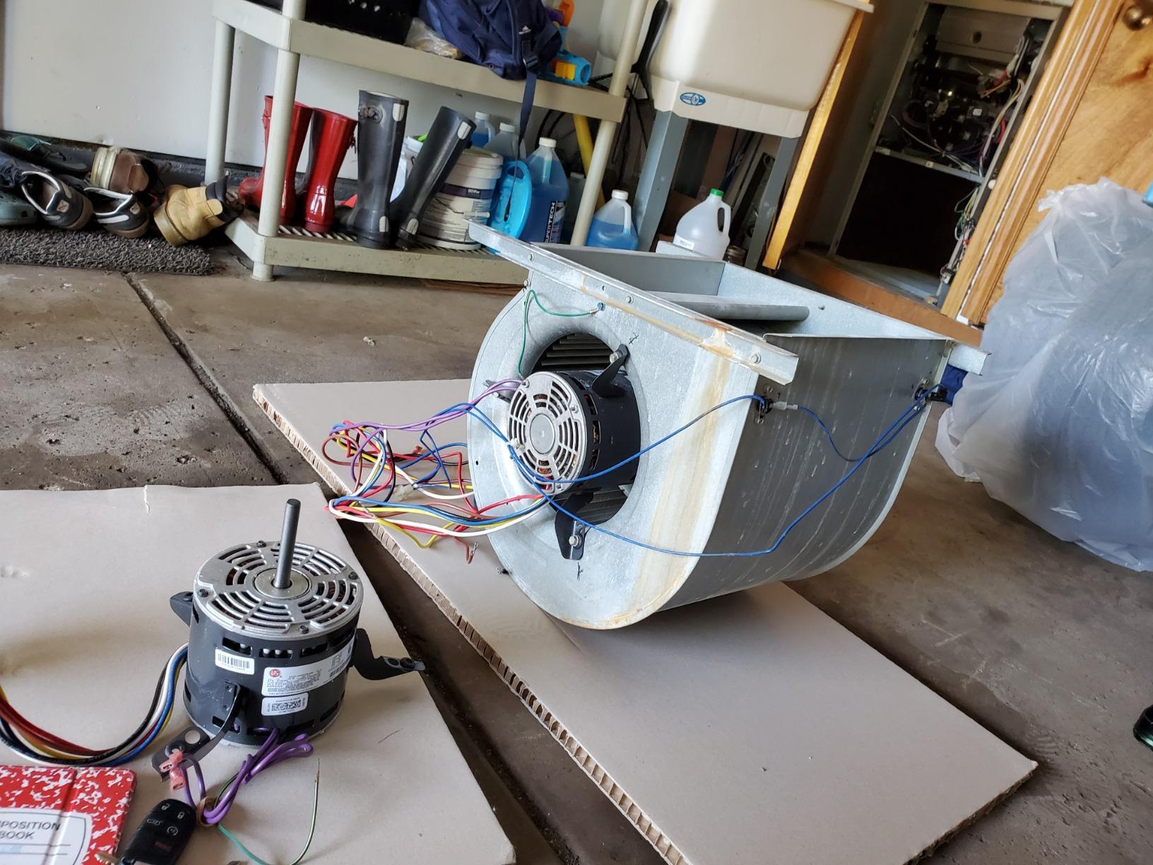 60L22 - Lennox OEM Replacement Furnace Blower Motor 1/2 HP 115 Volt ...