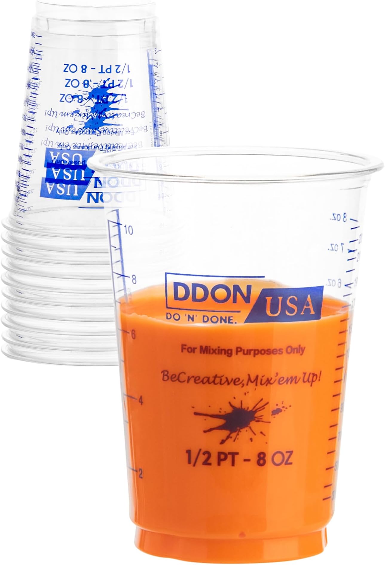 Amazon.com: Restaurantware RW Base 1 Cup Measuring Jar 1 Durable ...