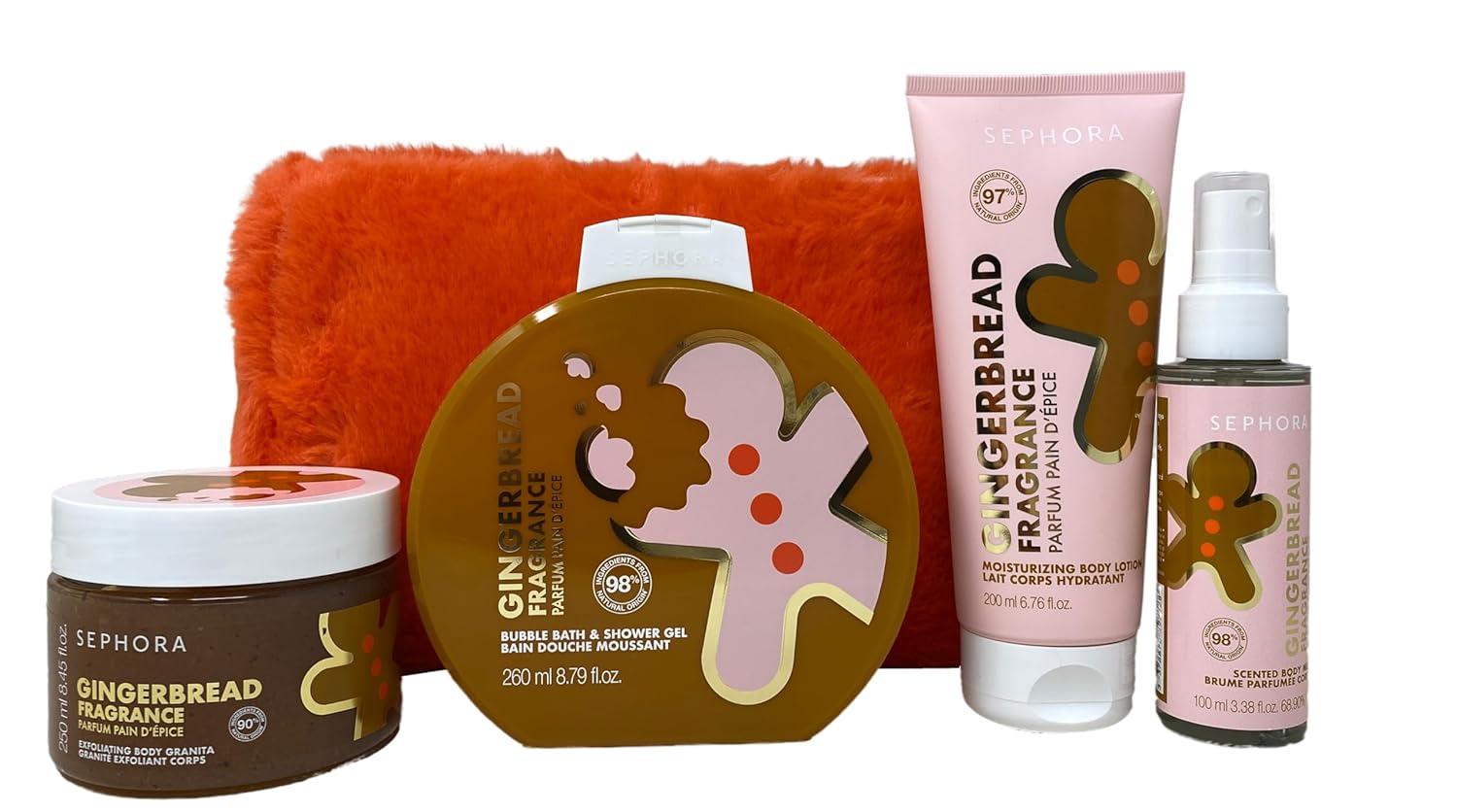 Amazon.com : SEPHORA COLLECTION Gingerbread Set - Bubble Shower Gel ...