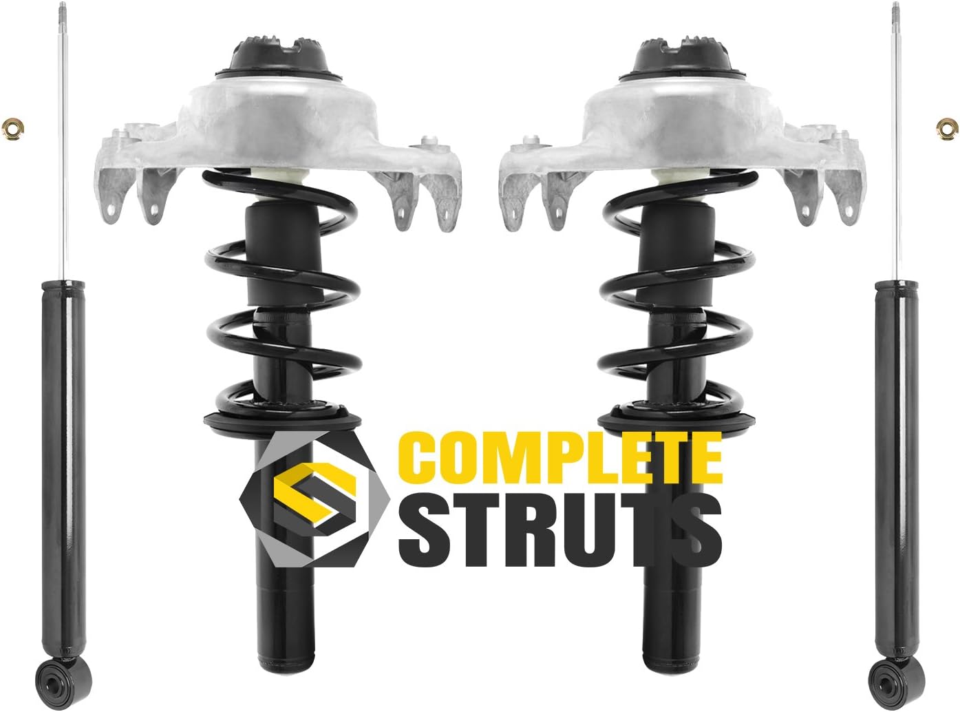 Amazon.com: Front Quick Complete Struts Assembly & Rear Shocks ...