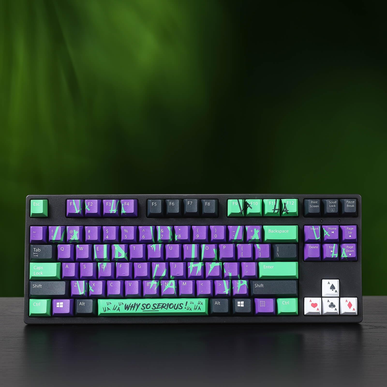 Amazon.com: Royal Flush Gaming Joker Graffiti Custom Keycap Set ...