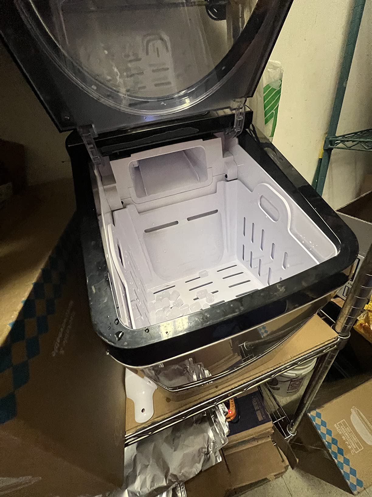 $40/mo - Finance Thereye Countertop Nugget Ice Maker, Pebble Ice Maker ...