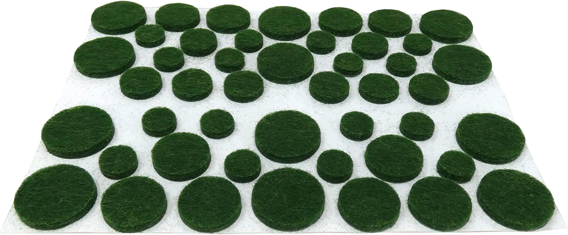 Light-Duty Assorted Round Green Felt Pads - Furniture Pads - Amazon.com