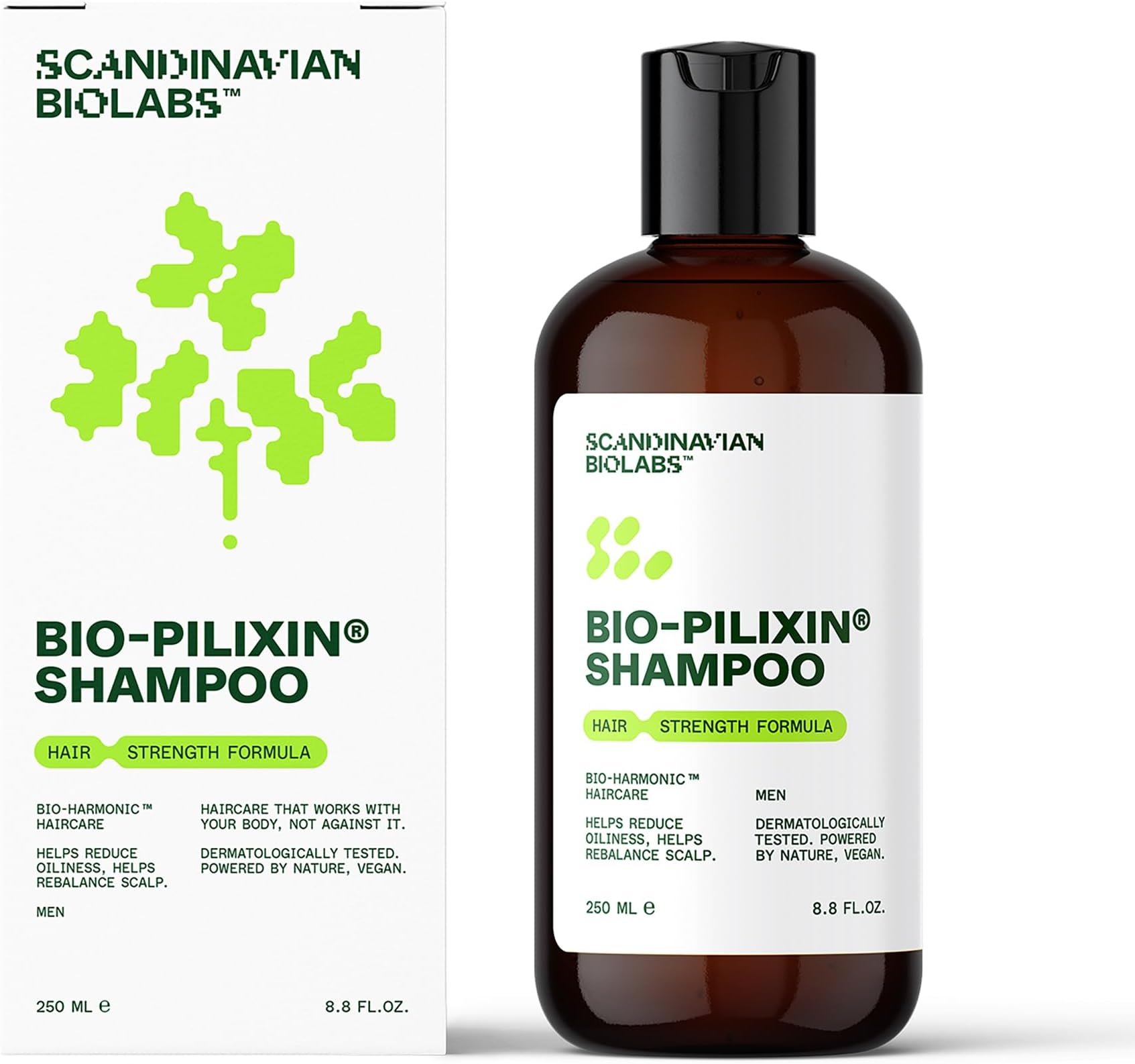 Amazon.com : Scandinavian Biolabs Bio-Pilixin® Shampoo For Men ...