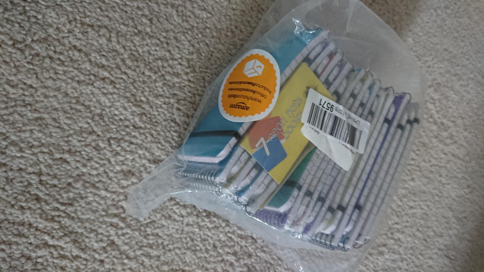 Neon Notebooks Small 21pk by Chiltern Wove : Amazon.co.uk: Stationery ...